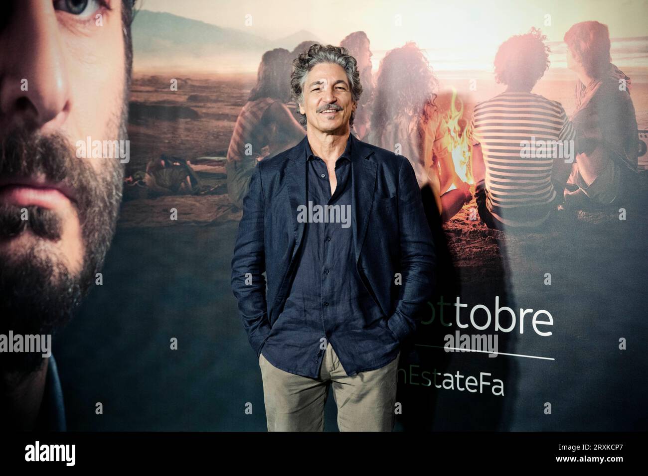 ROME, ITALY - 2023/09/25: Francesco Foti attends the photocall of Sky ...