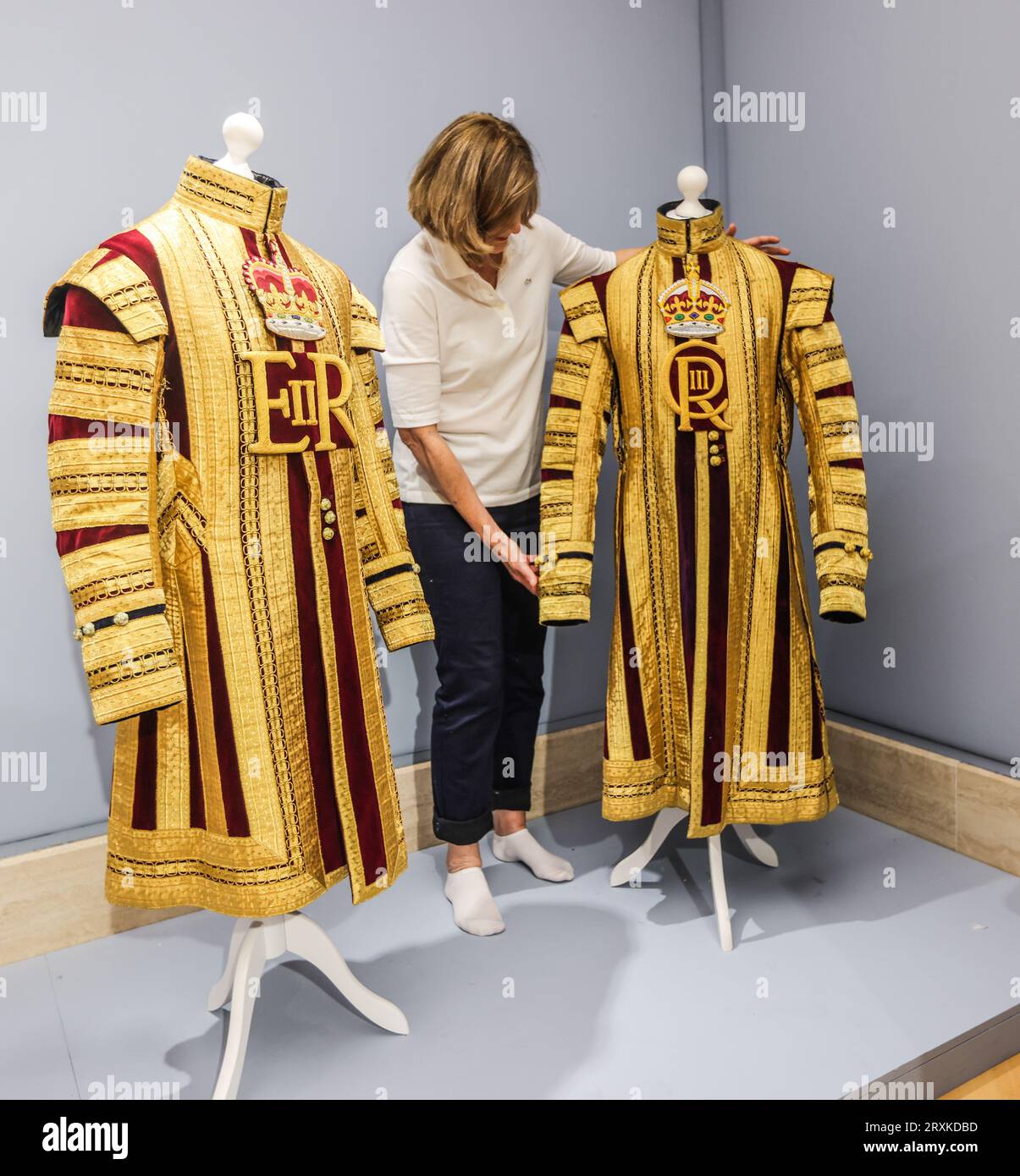 London, UK. 26th Sep, 2023. Treasures of Gold and Silver Wire ...