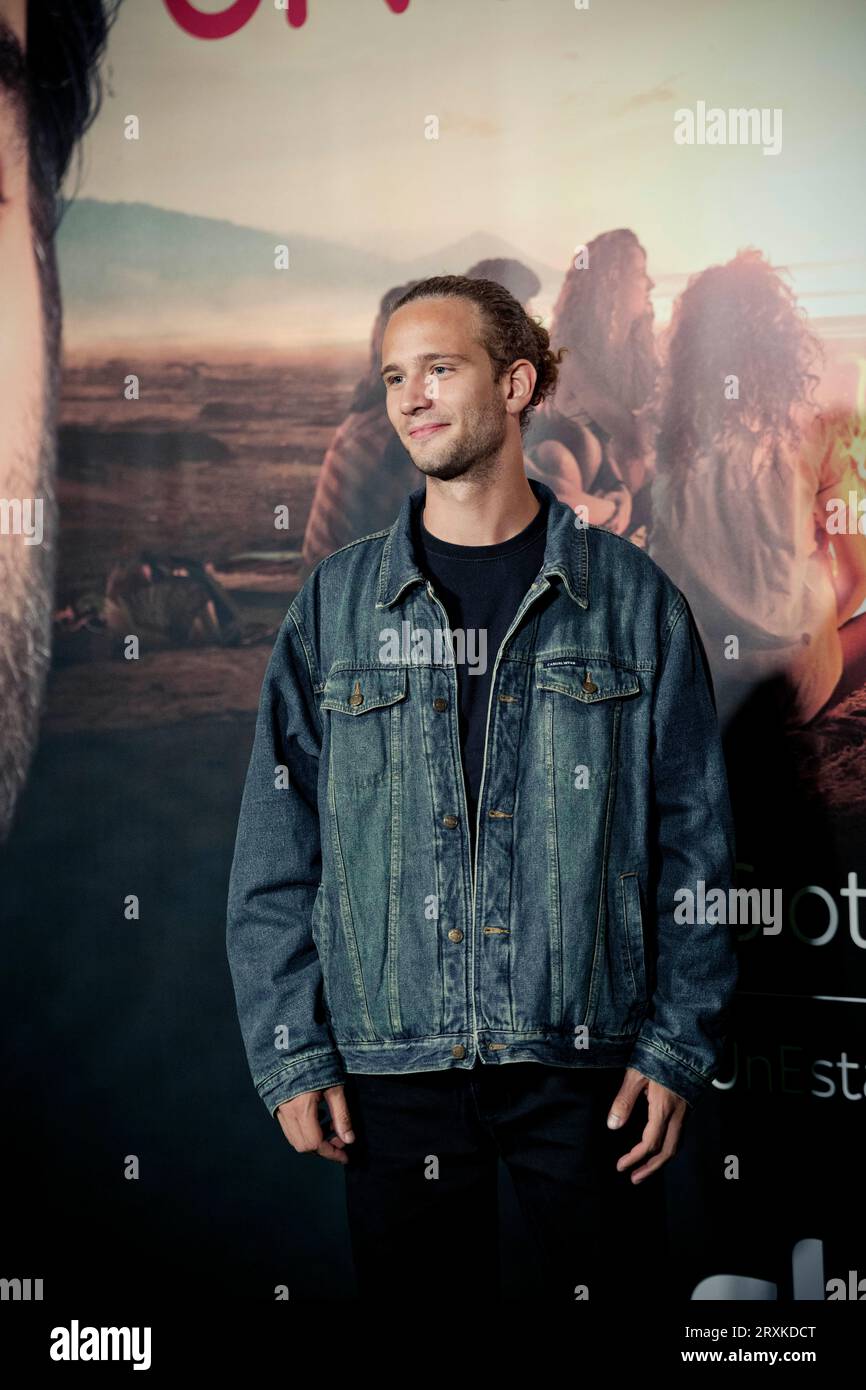 ROME, ITALY - 2023/09/25: Tobia De Angelis attends the photocall of Sky ...