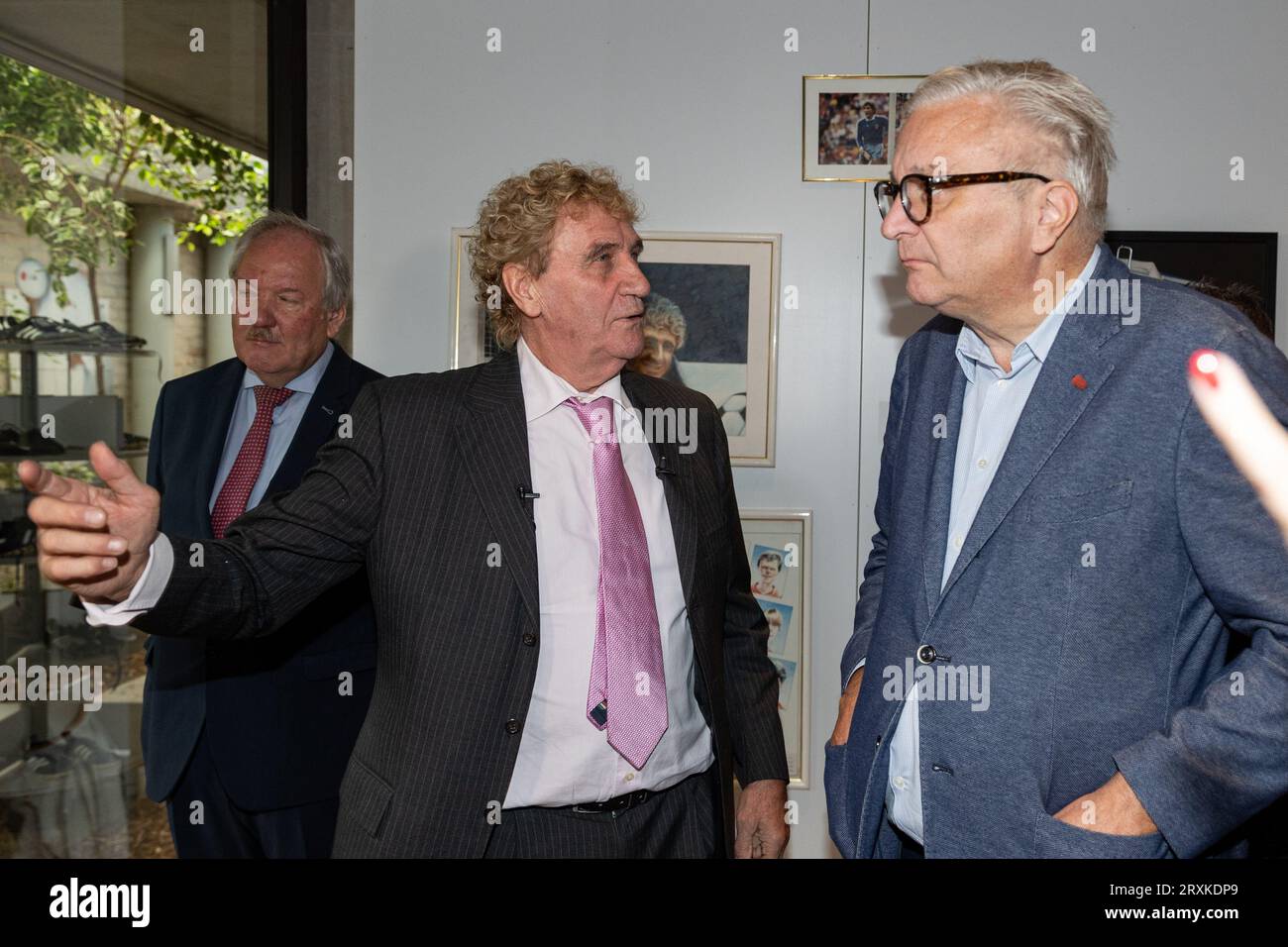 Beveren, Belgium. 26th Sep, 2023. former goalkeeper Jean-Marie Pfaff ...
