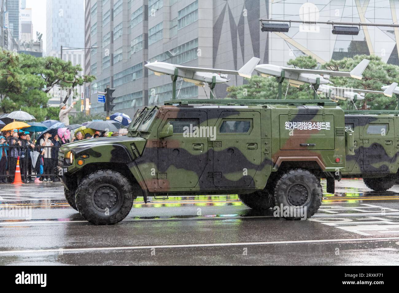 Arms Forces Day military parade of Korean Army in Seoul capital of ...