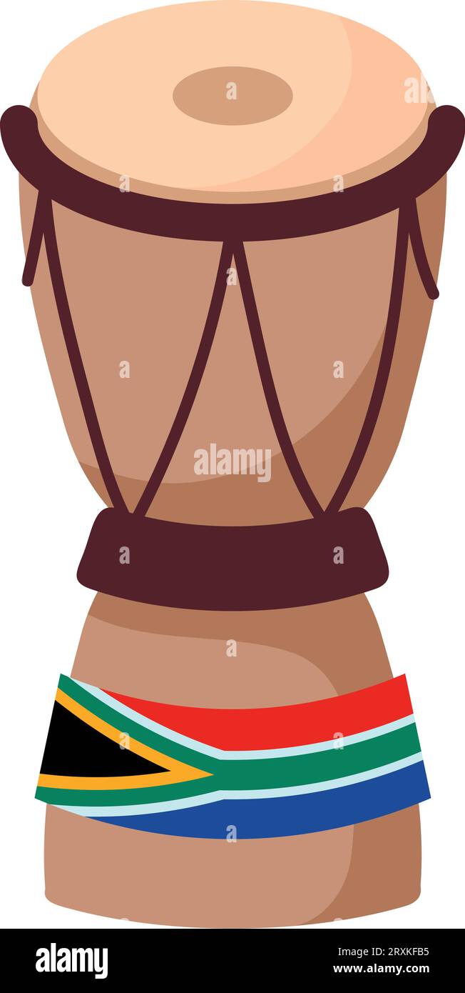 African Drum Clip Art