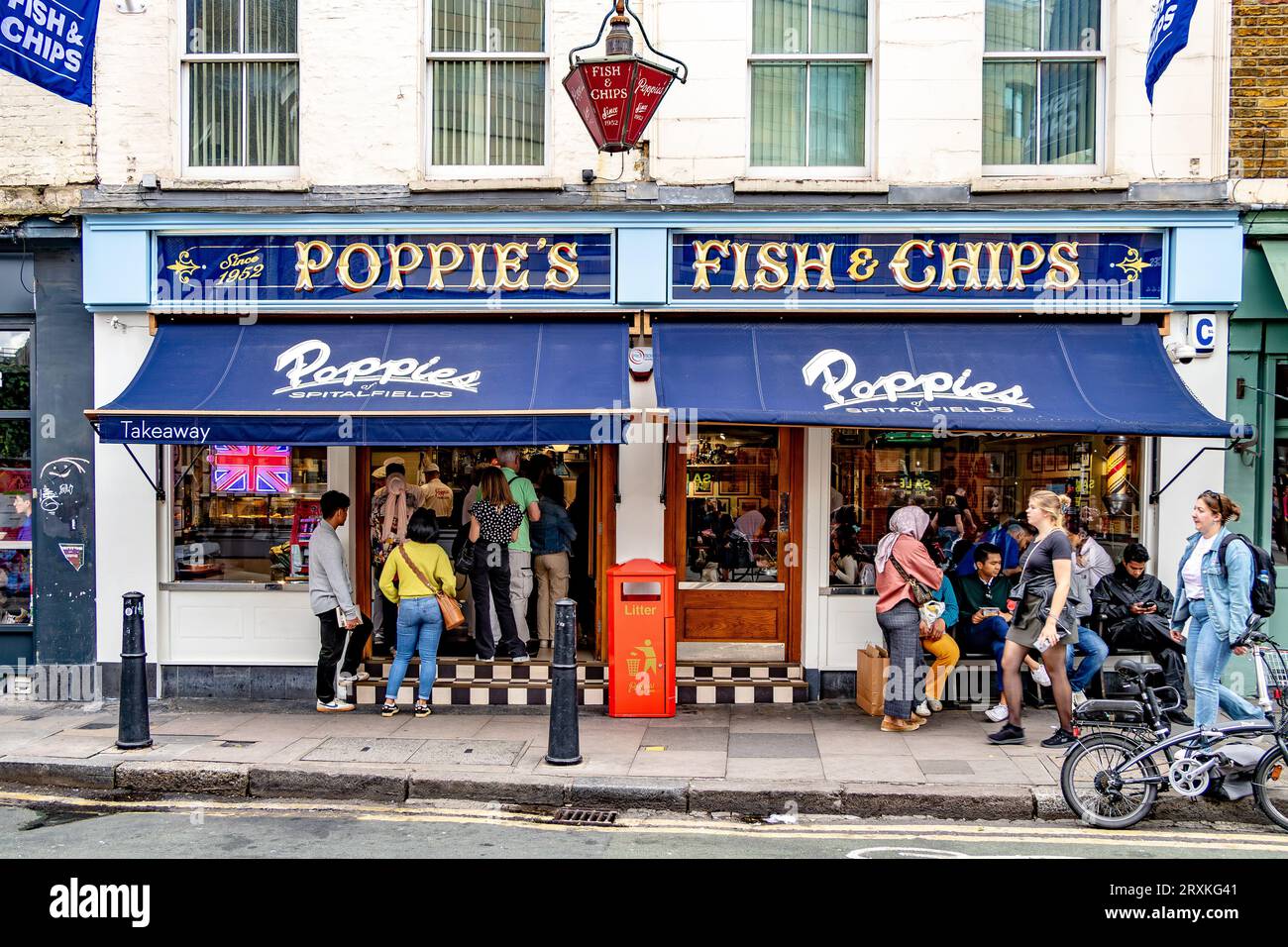 Poppie’s fish and chips hi-res stock photography and images - Alamy