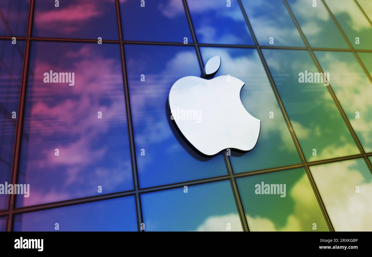 Cupertino, California, September 25, 2023: Apple Incorporation ...