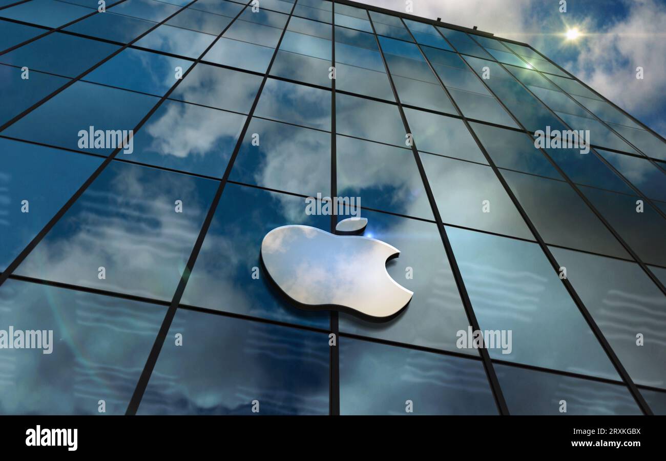 Cupertino, California, September 25, 2023: Apple Incorporation ...