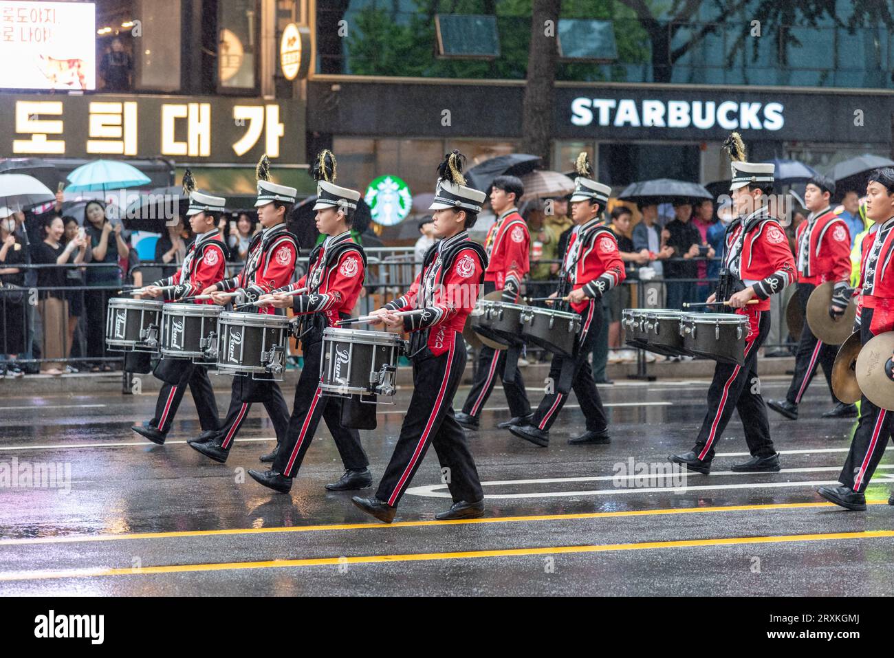 Arms Forces Day military parade of Korean Army in Seoul capital of ...