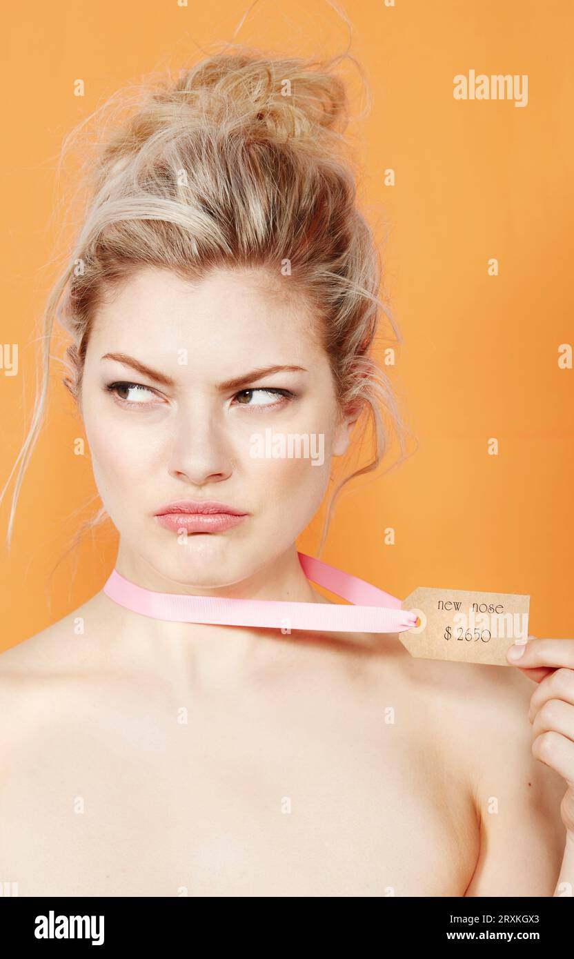 Skin tag neck hi-res stock photography and images - Alamy