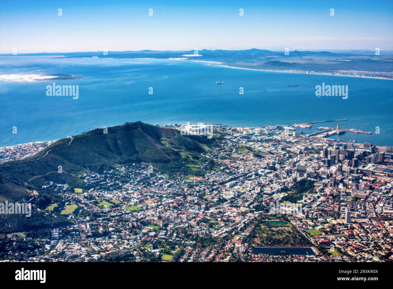 Cape town table mountain aerial hi-res stock photography and images - Alamy