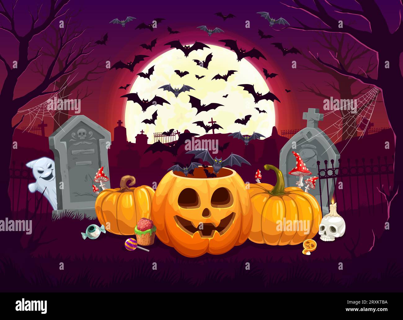 Cemetery tombstone eye Stock Vector Images - Alamy