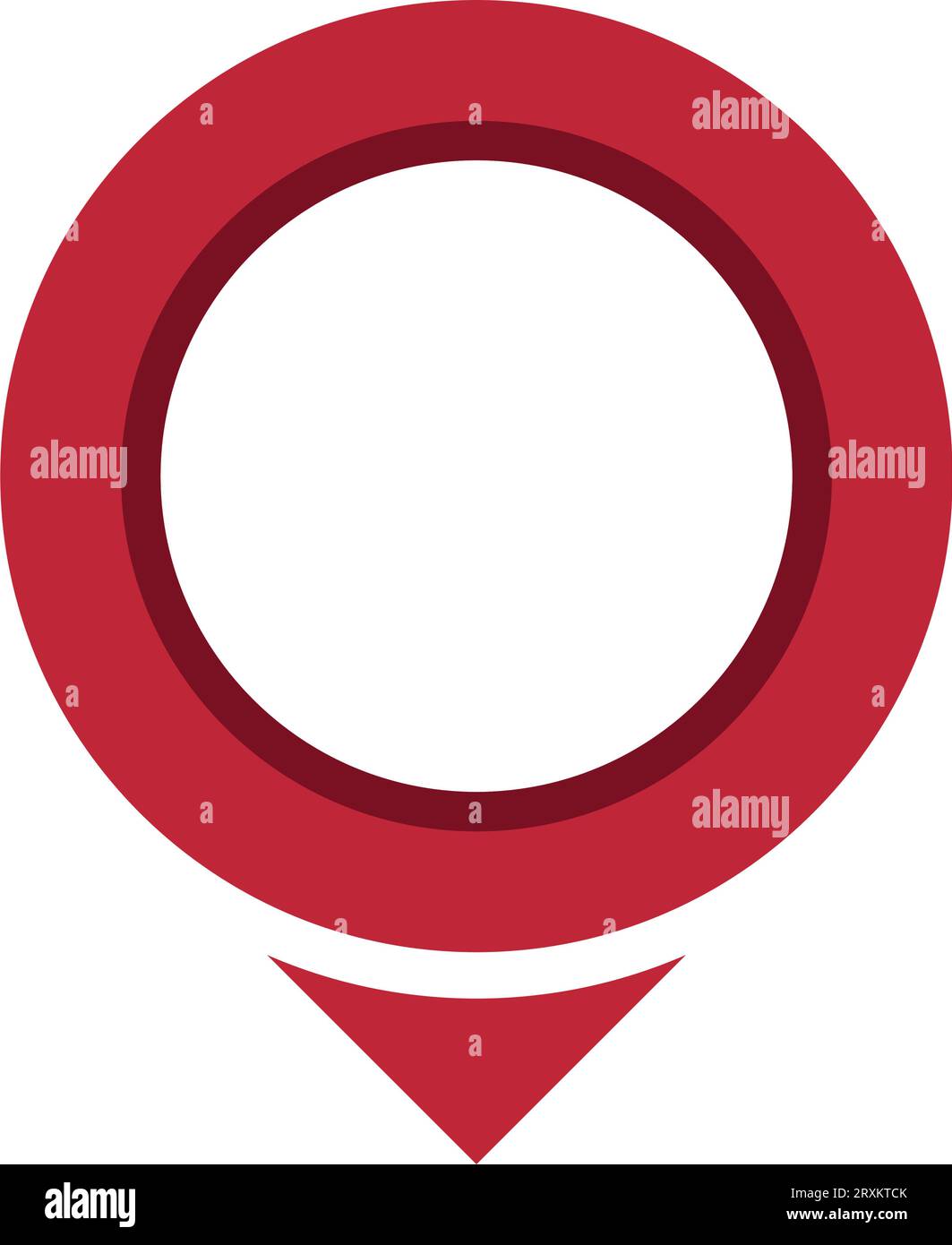 pin icon location tag Stock Vector Image & Art - Alamy
