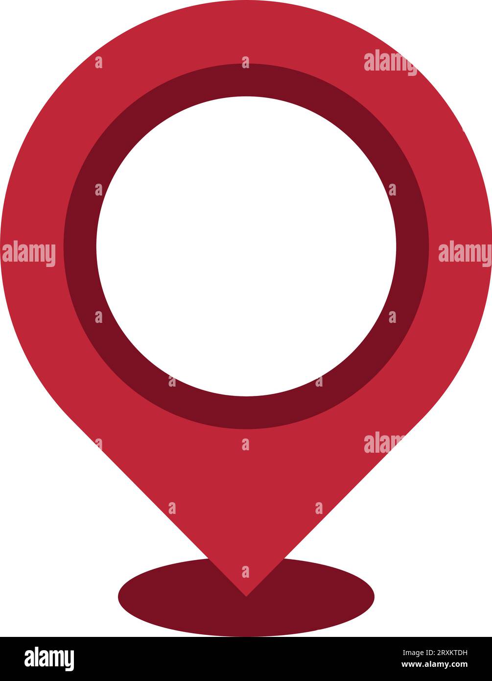 pin icon location destination Stock Vector Image & Art - Alamy