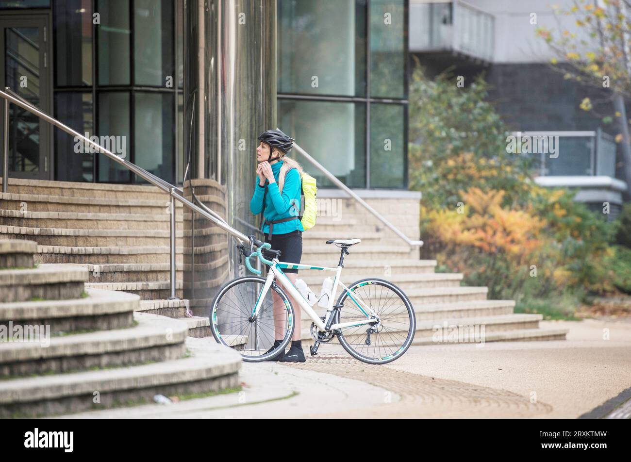 Removing helmet hi-res stock photography and images - Alamy