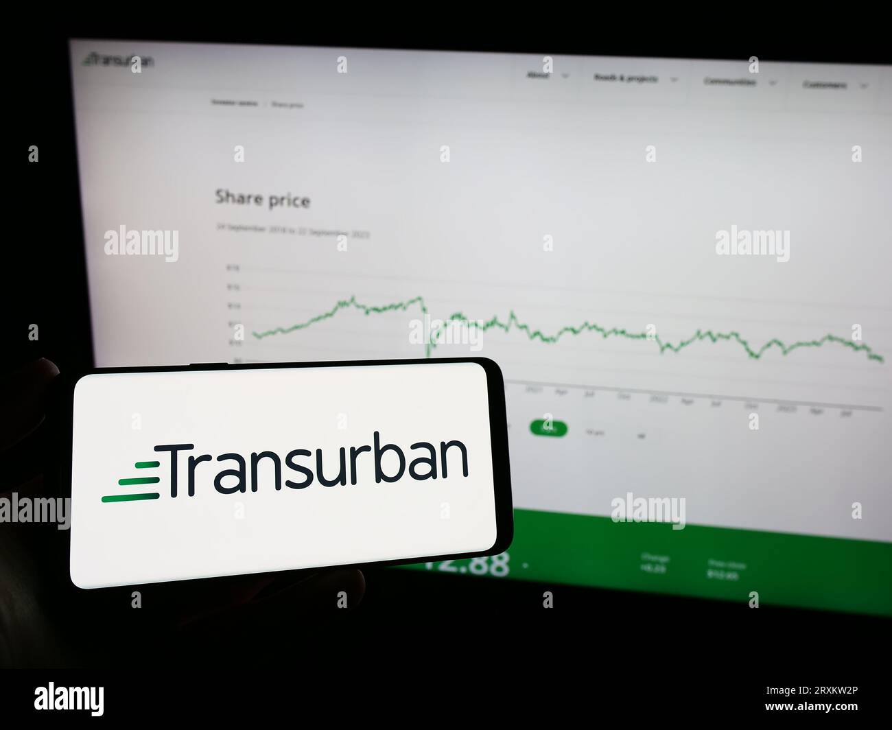 Transurban logo hi-res stock photography and images - Alamy