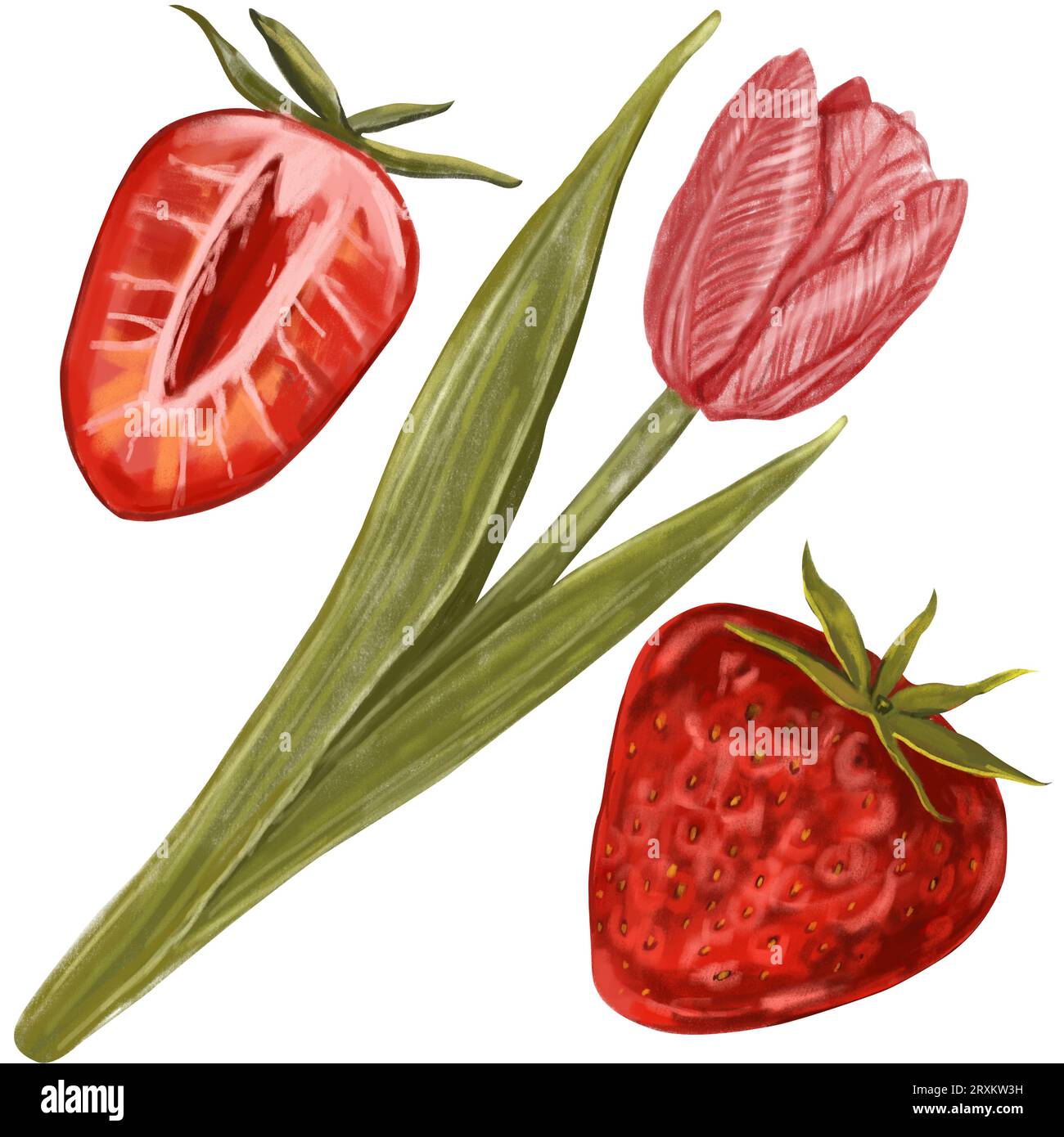 Paris painting flowers Cut Out Stock Images & Pictures - Alamy