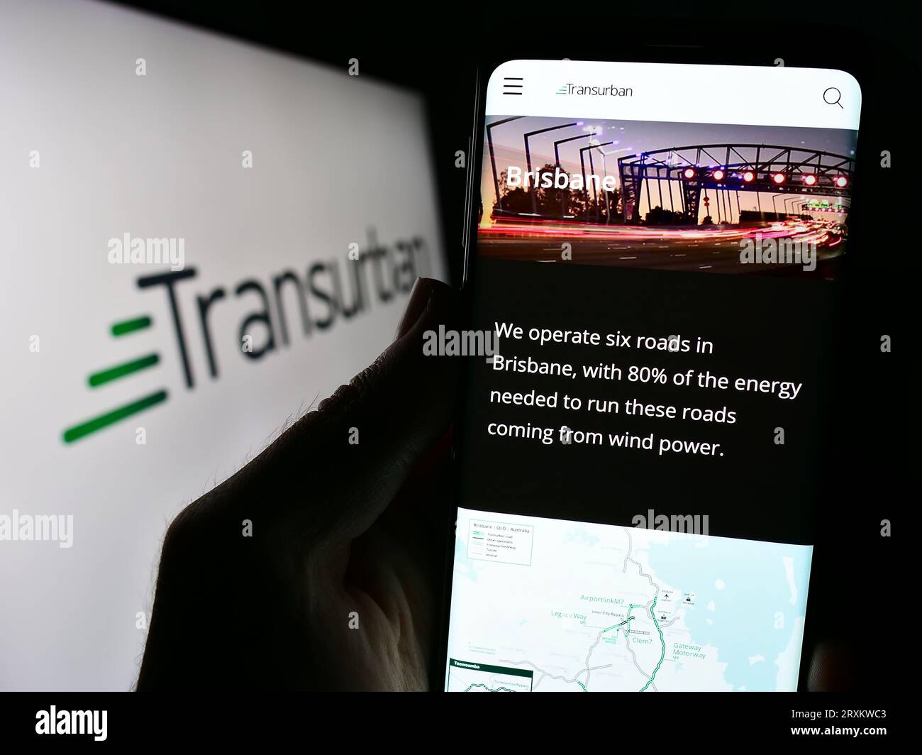 Transurban logo hi-res stock photography and images - Alamy