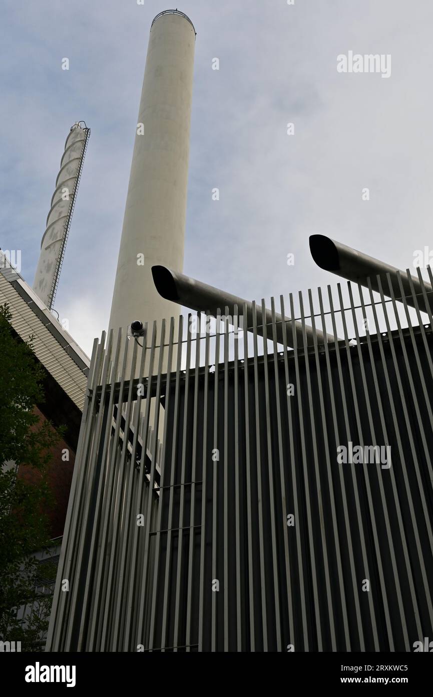 Two pipes hi-res stock photography and images - Alamy