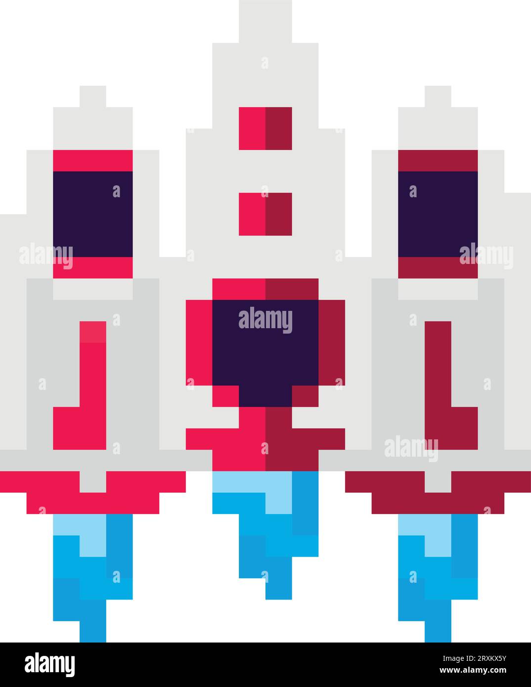 battle ship pixels illustration icon Stock Vector Image & Art - Alamy