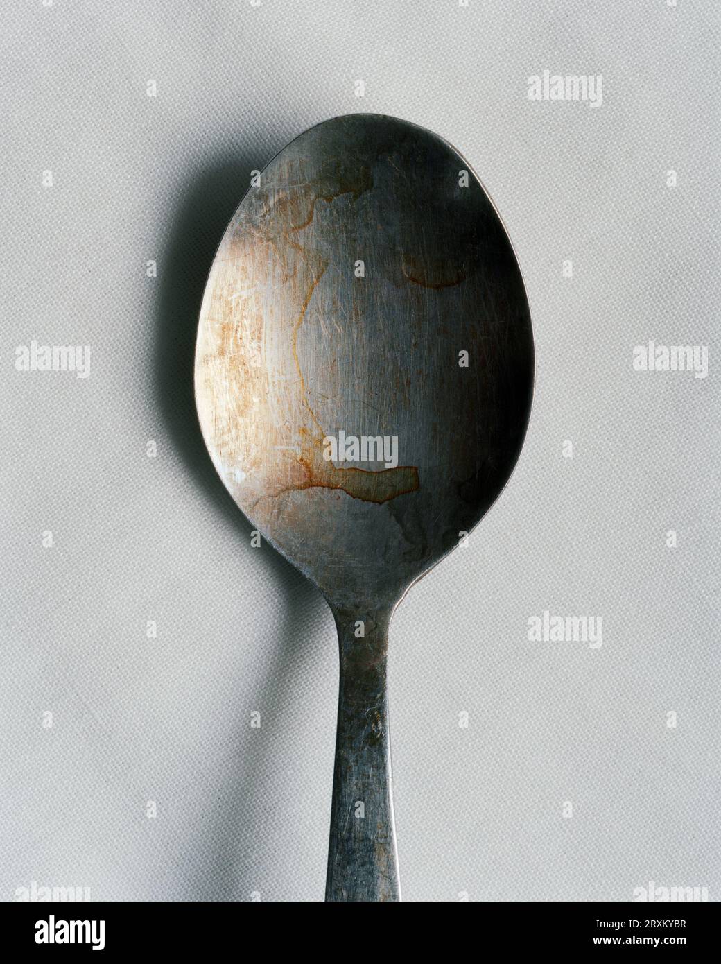 Dirty spoon hi-res stock photography and images - Alamy
