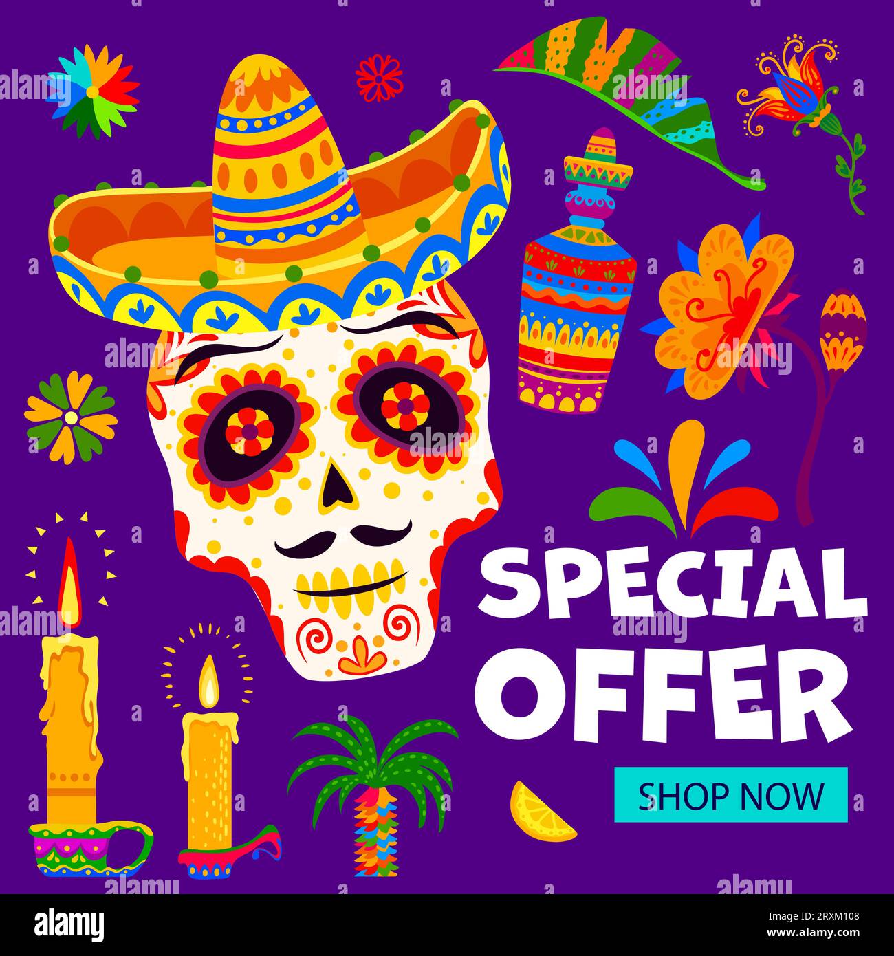 Ofrenda Stock Vector Images - Alamy