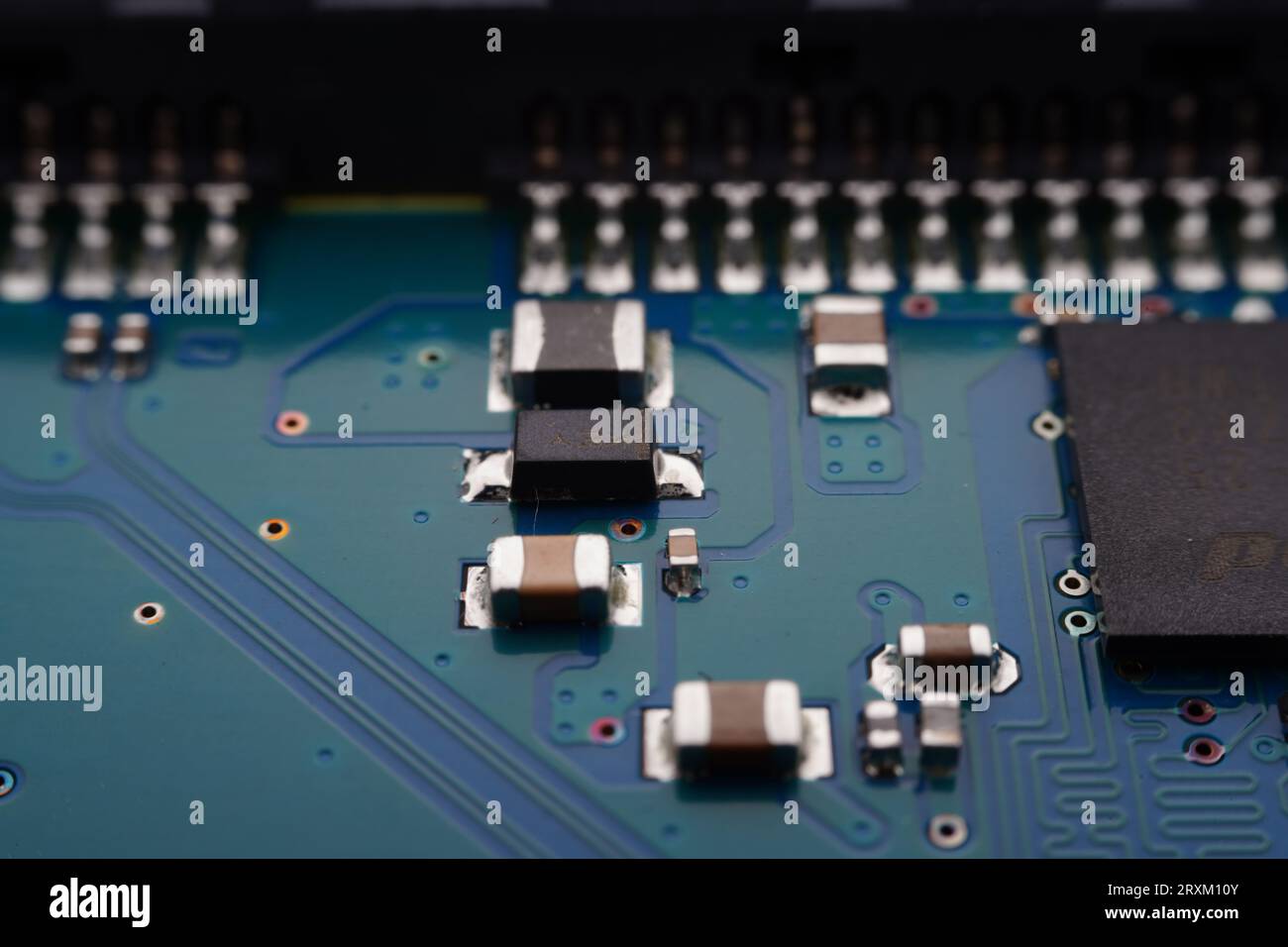 Internal structure of mobile hard drive Stock Photo - Alamy