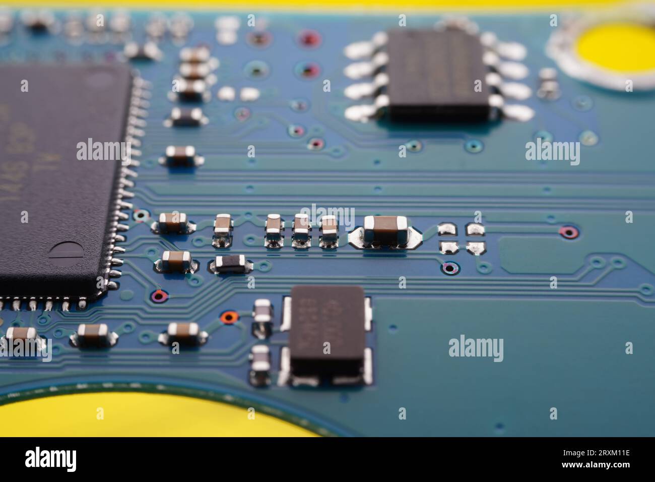 Internal structure of mobile hard drive Stock Photo - Alamy