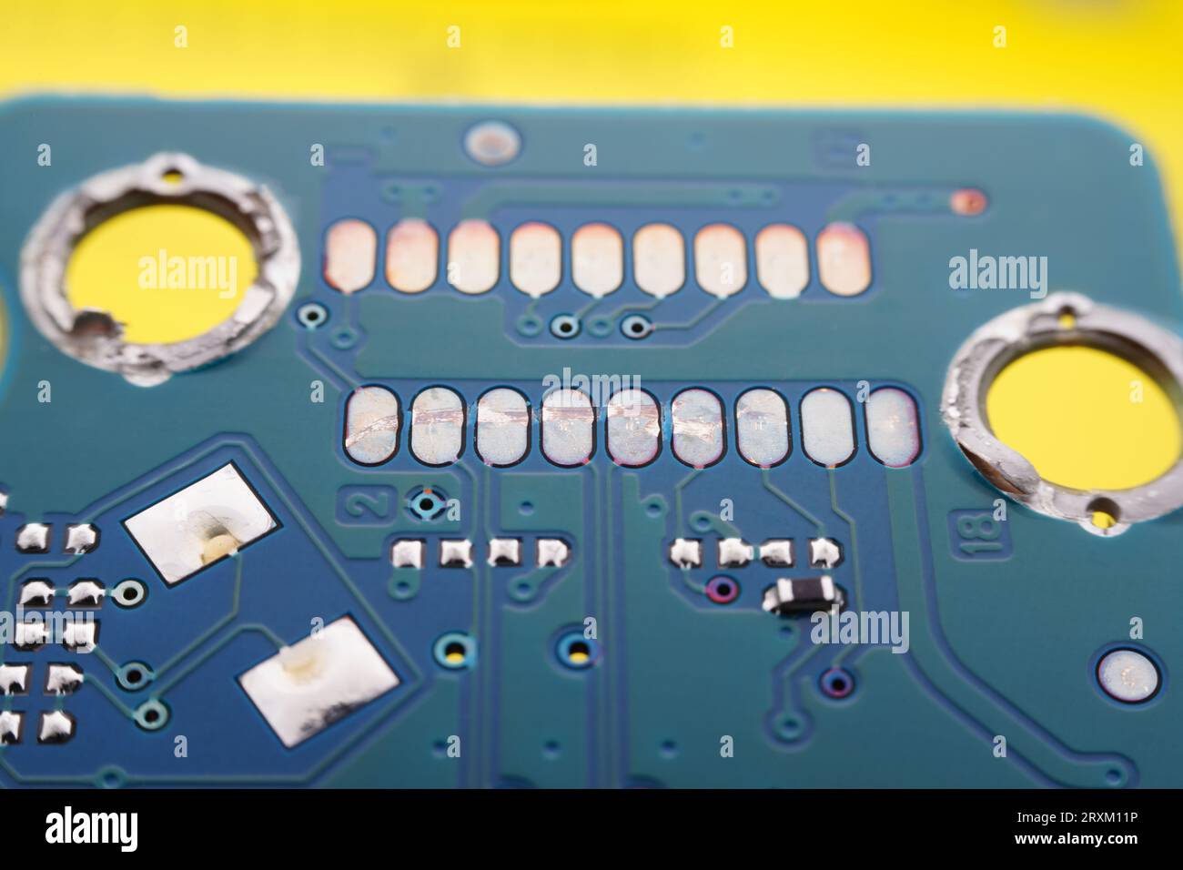 Internal structure of mobile hard drive Stock Photo - Alamy