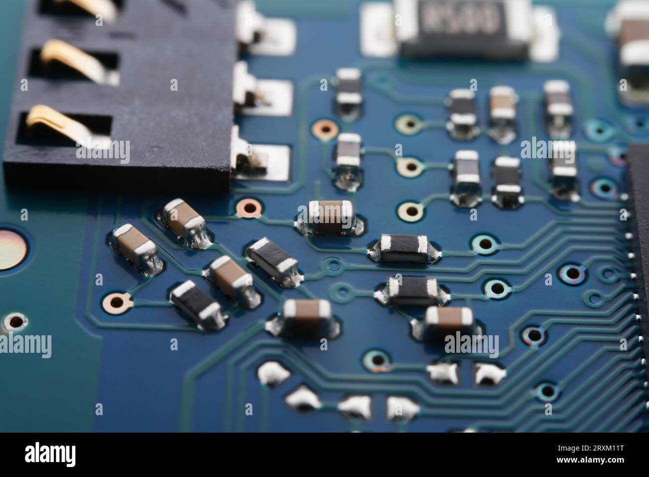 Internal structure of mobile hard drive Stock Photo - Alamy