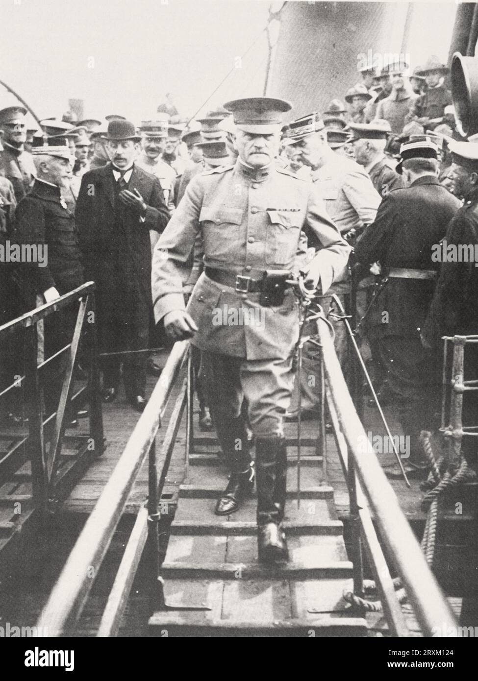 General pershings arrival hi-res stock photography and images - Alamy
