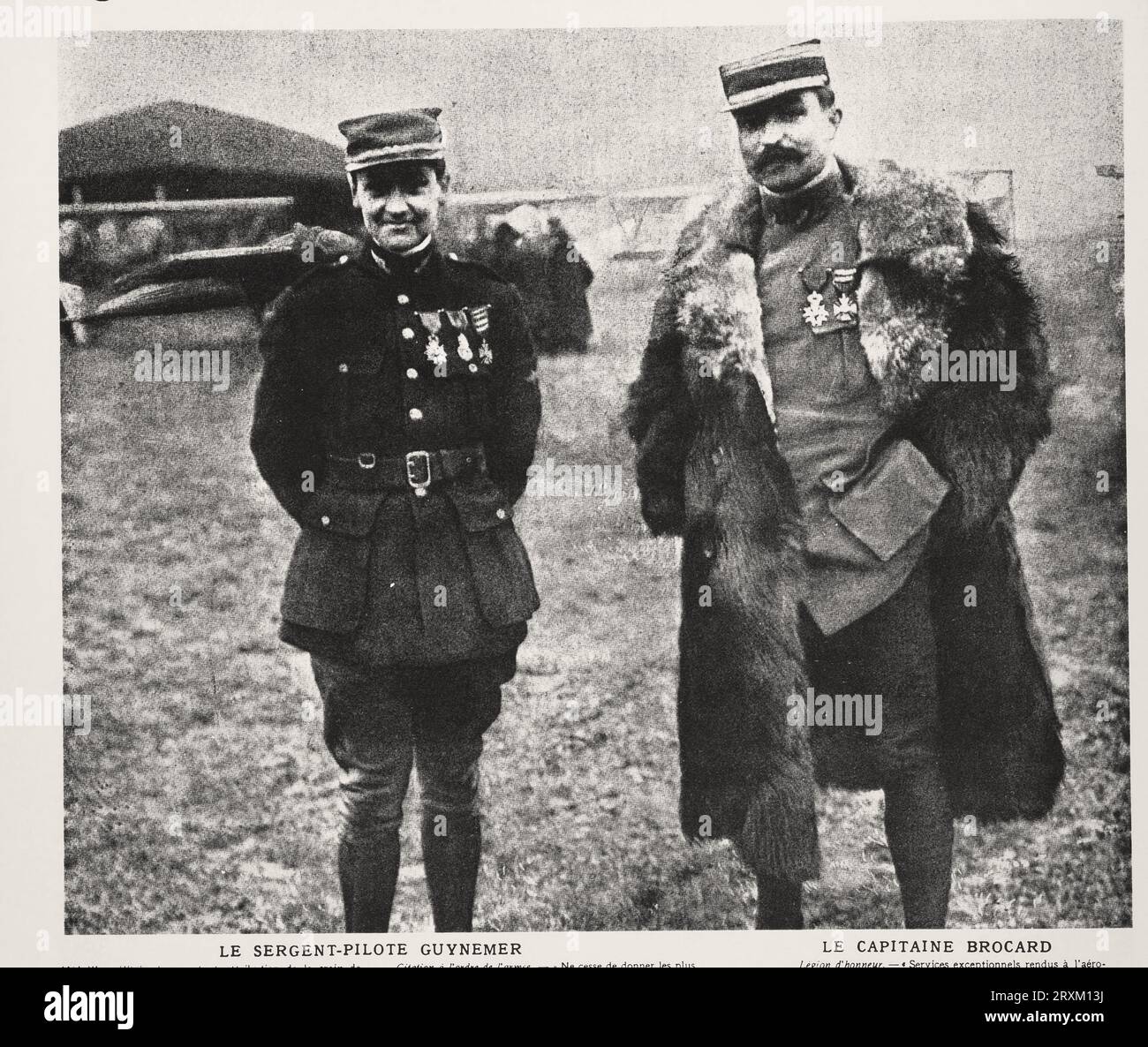 Le Sergent-Pilote Guynemer, Le Capitaine Brocard - Extract from " L ...