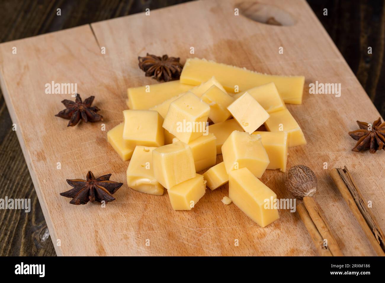 Cheese cube cutout hi-res stock photography and images - Alamy