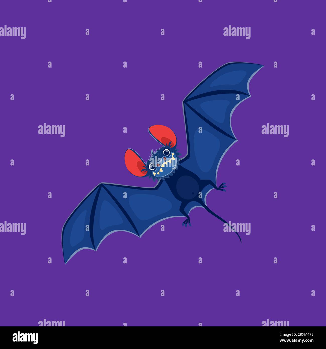 Cartoon bat flying isolated hi-res stock photography and images - Alamy