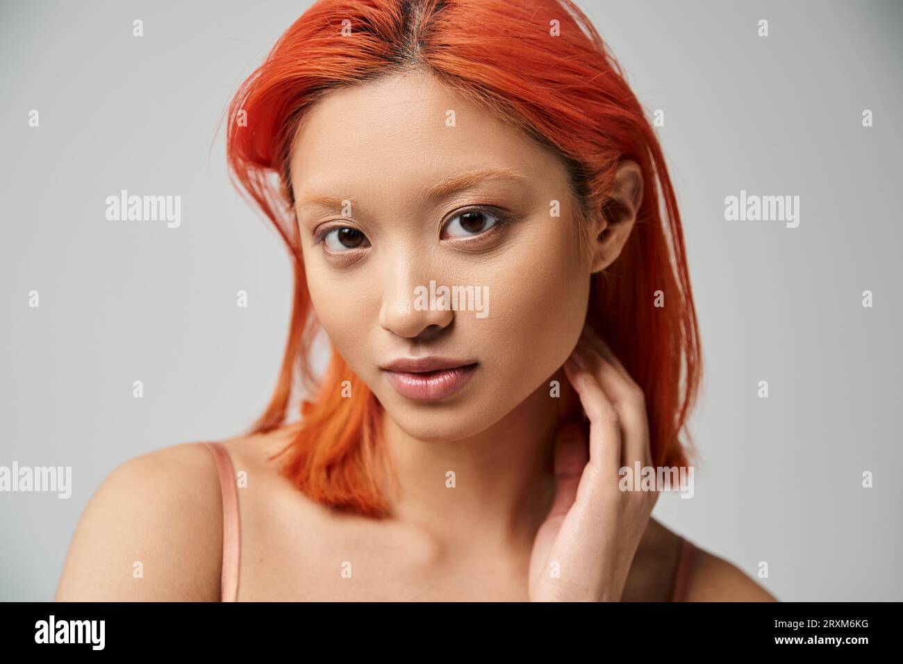 Asian People With Red Hair