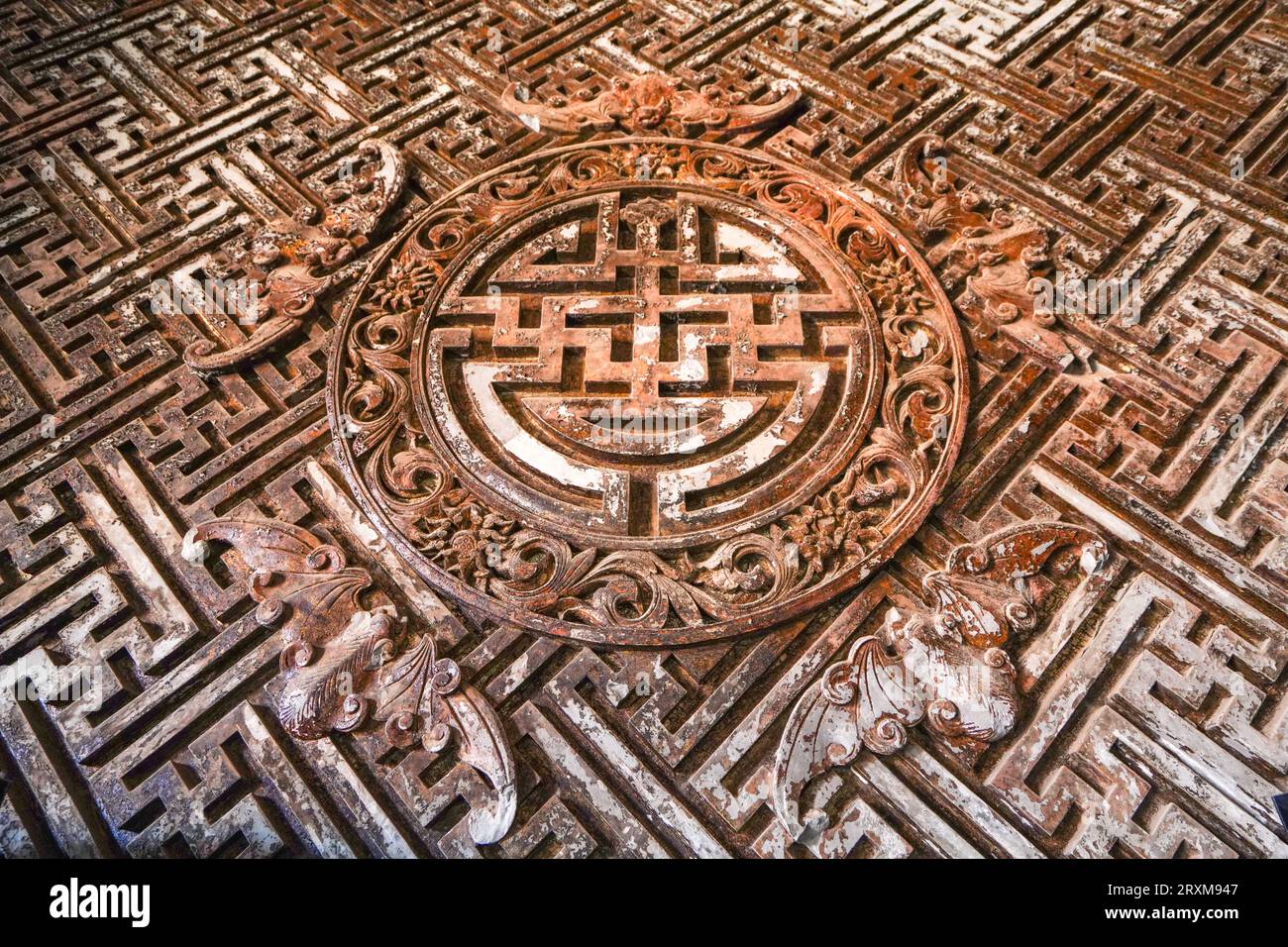 Landscape of Traditional Chinese Stone Carving Architecture, Eastern ...