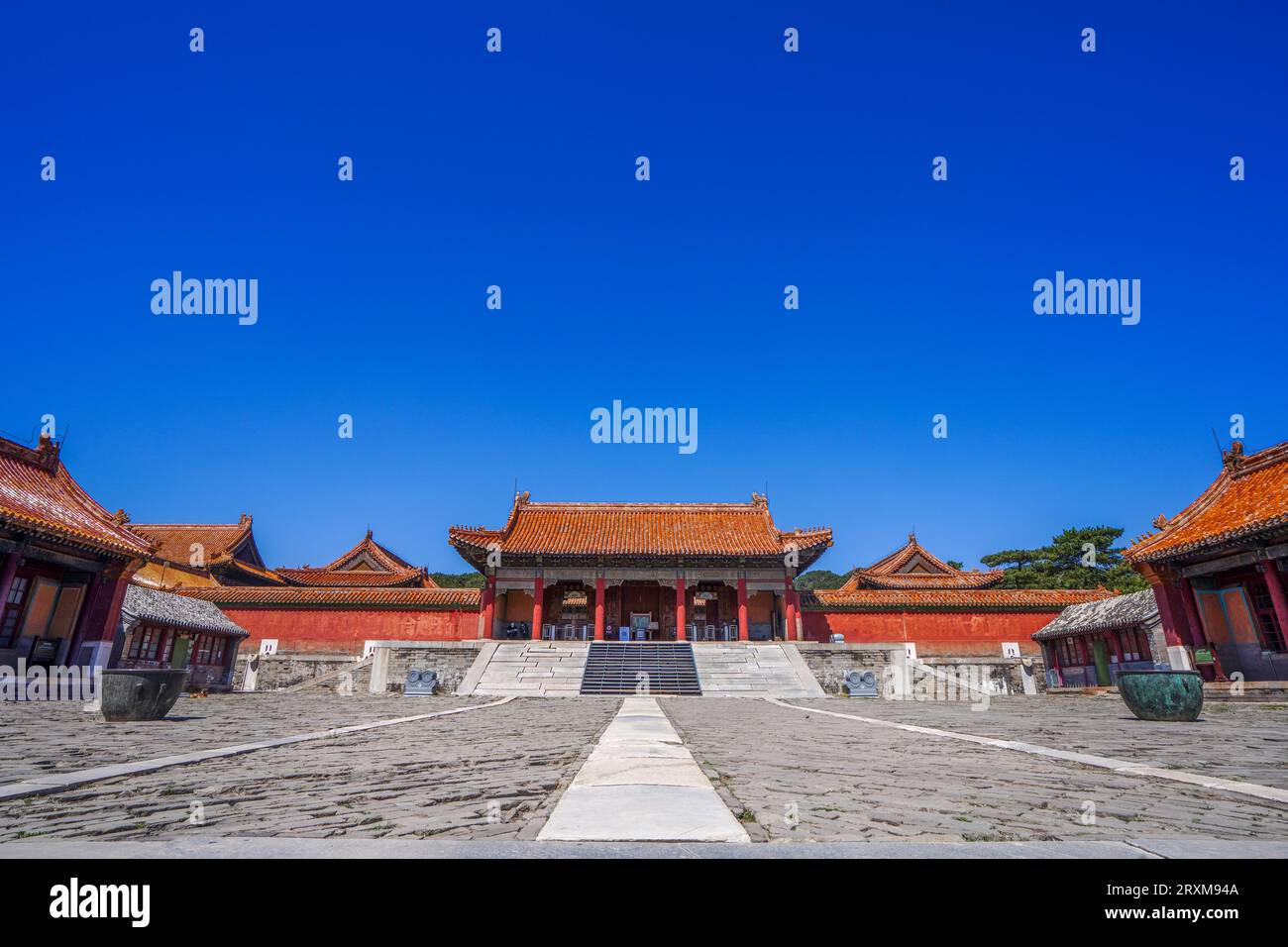 Zunhua City, China - April 8, 2023: The architectural landscape of Long ...