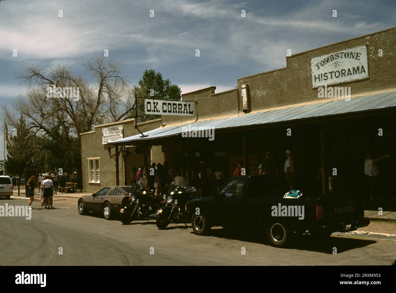 Tombstone, Arizona. U.S.A. 5/1998. Allen Street. Tombstone’s main ...