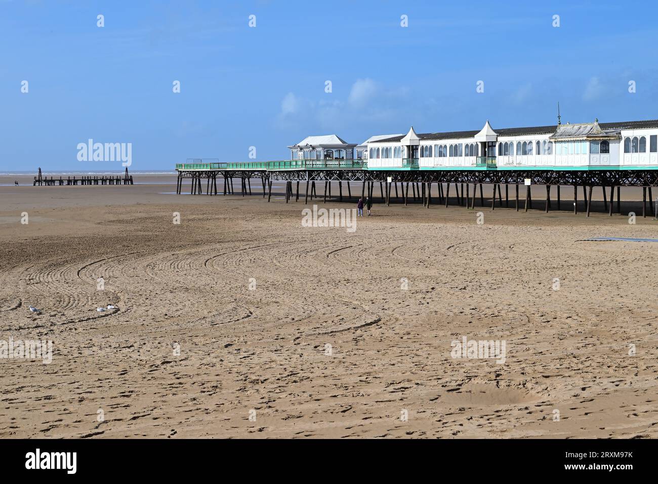 Around the UK - St Anne's Pier - Victorian era pleasure pier Stock ...