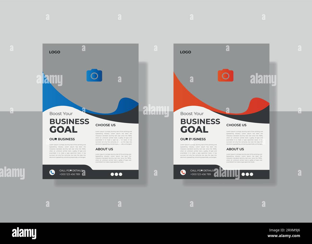 flyer template, vector corporate creative Professional modern simple ...