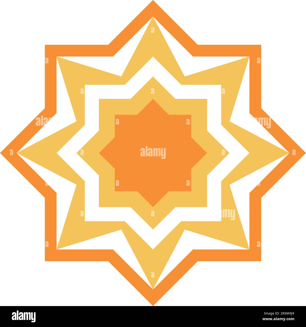 islamic star arabic style Stock Vector Image & Art - Alamy
