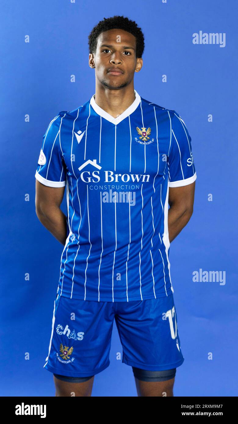 St Johnstone's Oludare Olufunwa Stock Photo - Alamy