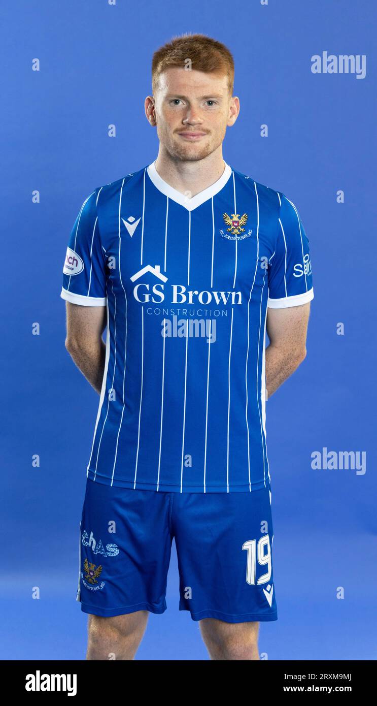 St Johnstone's Luke Robinson Stock Photo - Alamy