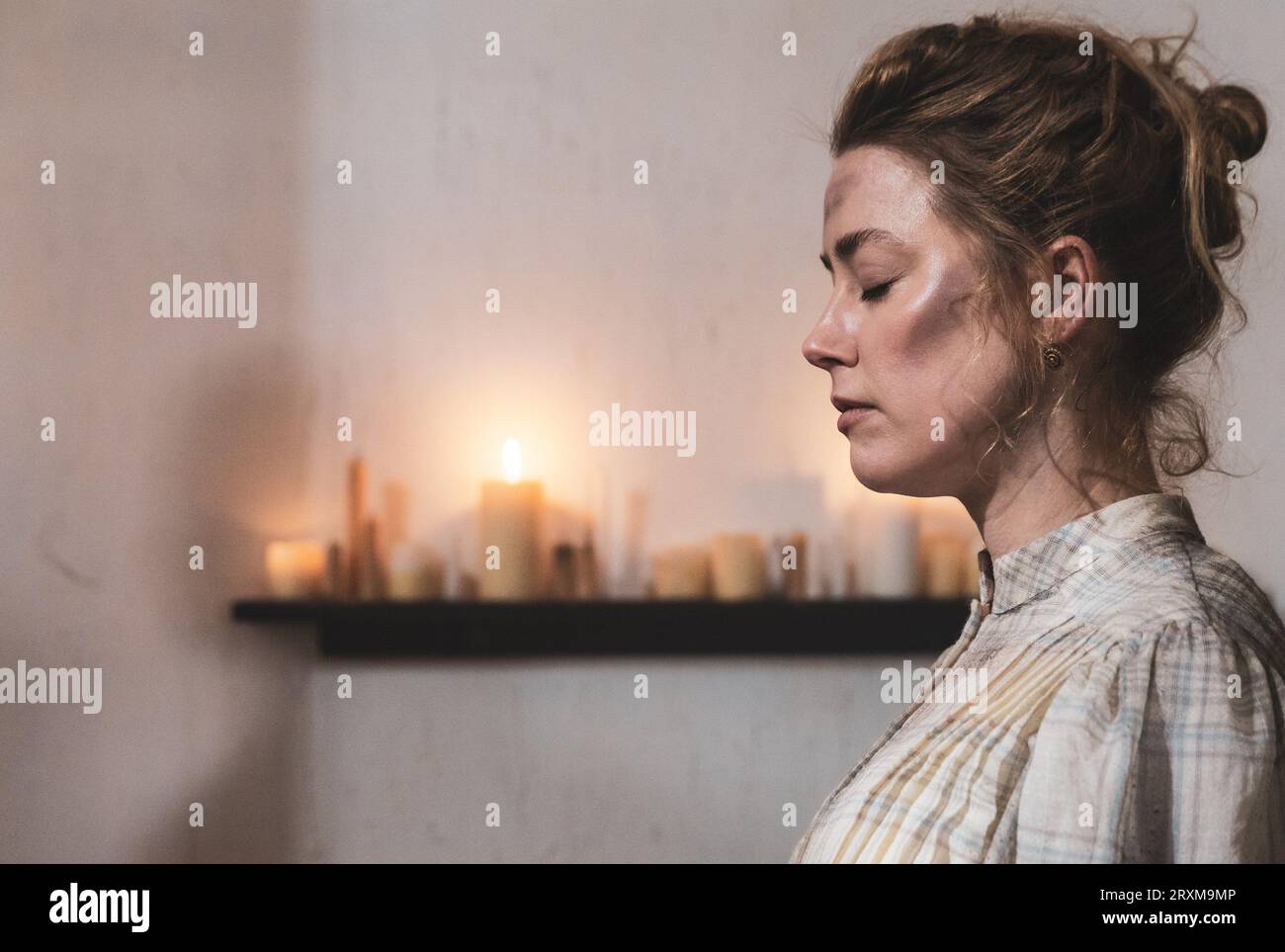 In the Fire Amber Heard Stock Photo - Alamy