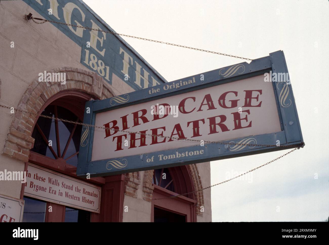 Tombstone, Arizona. U.S.A. 5/1998. Allen Street. Tombstone’s main ...