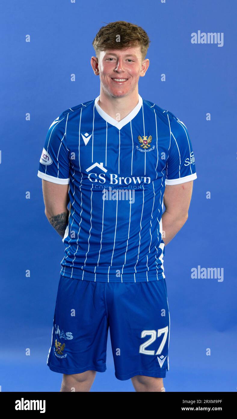 St Johnstone's Jay Turner-Cooke Stock Photo - Alamy