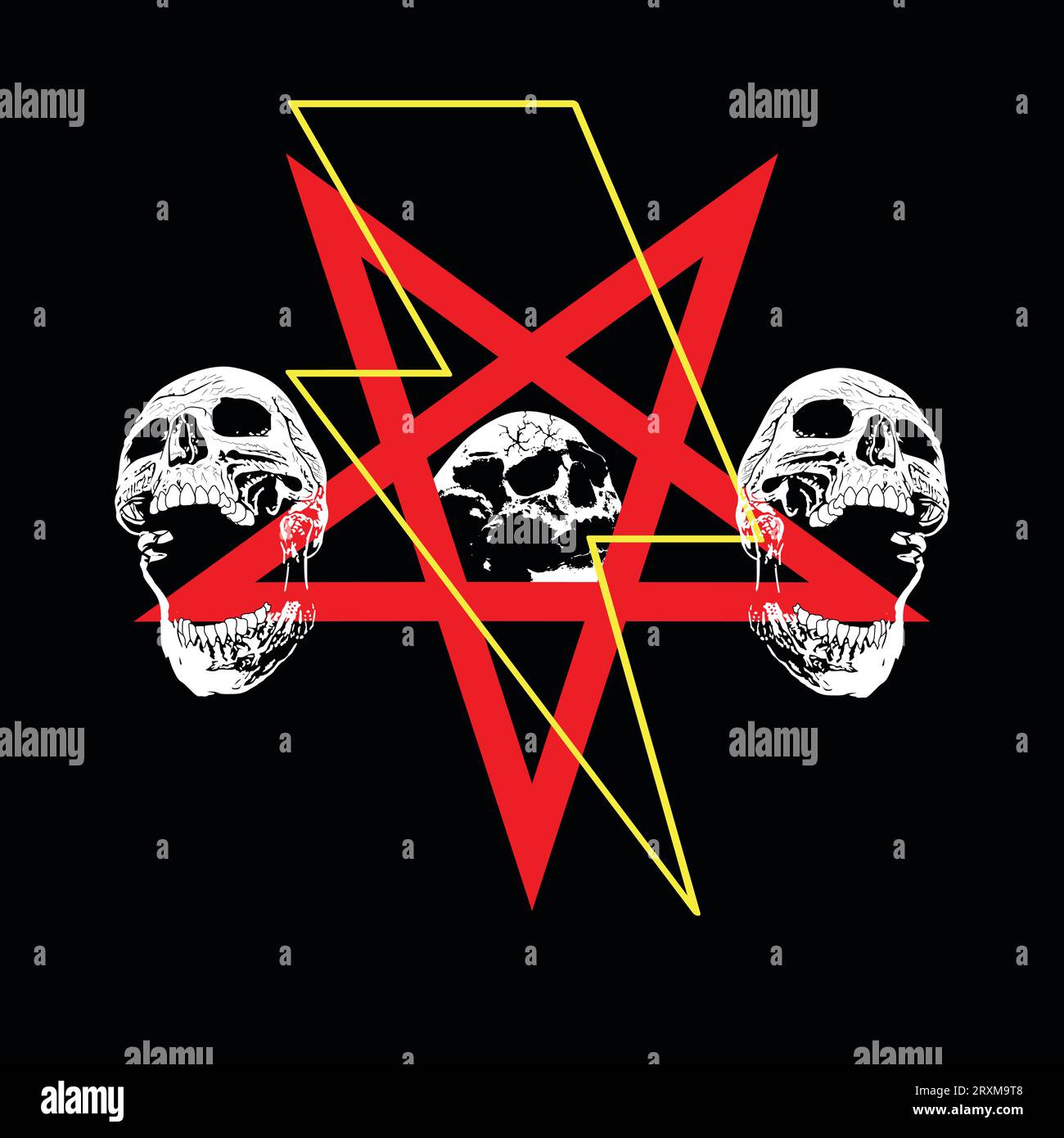 Five death Stock Vector Images - Alamy