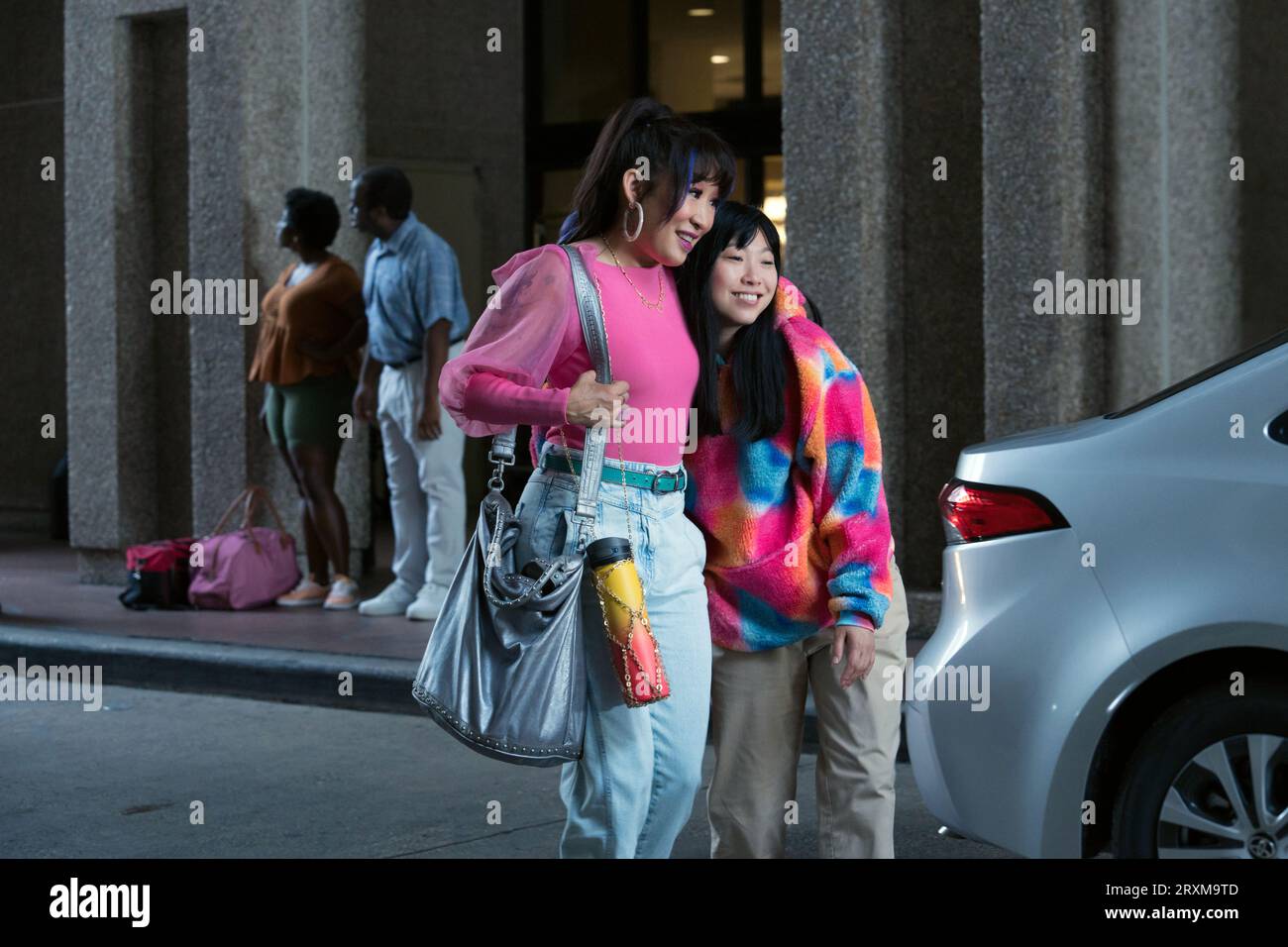Quiz Lady 2023 film Sandra Oh & Awkwafina Stock Photo - Alamy