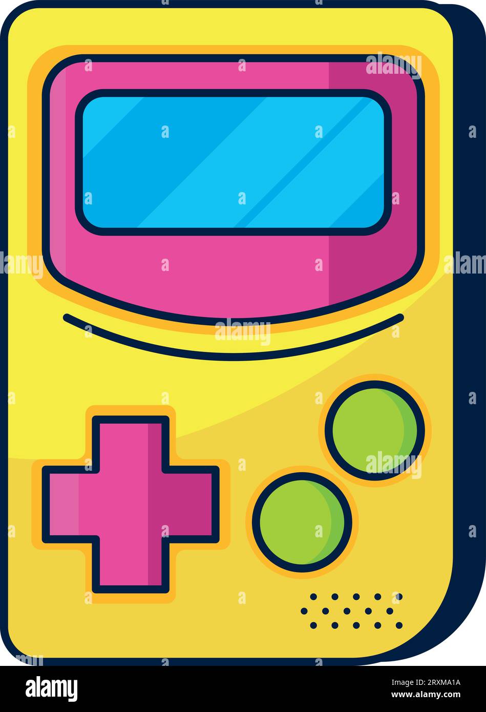 nineties pop art style video game Stock Vector Image & Art - Alamy