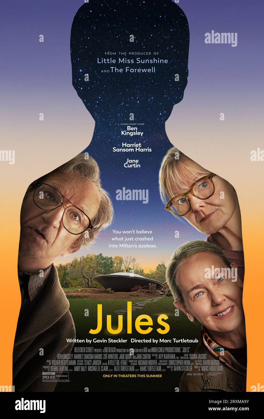 Jules movie poster Ben Kingsley, Jane Curtin, Harriet Sansom Harris ...