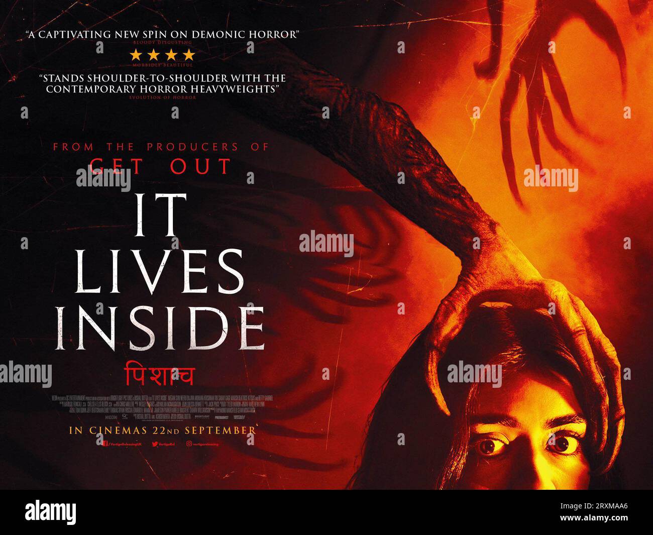 It Lives Inside film poster Stock Photo - Alamy