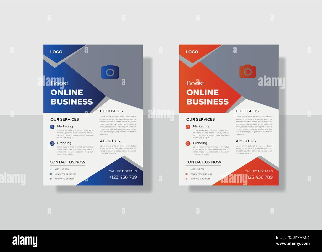 Simple Flyer Backgrounds