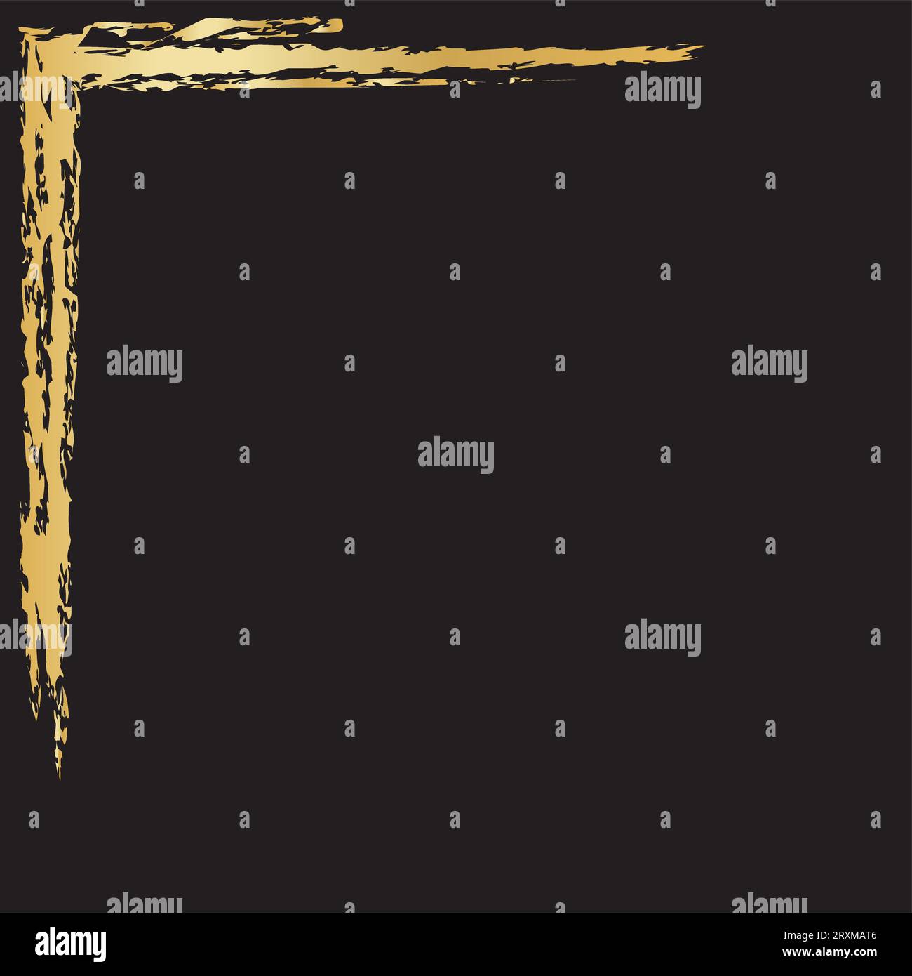 Gold corners on a dark background. Premium design template. Luxury ...